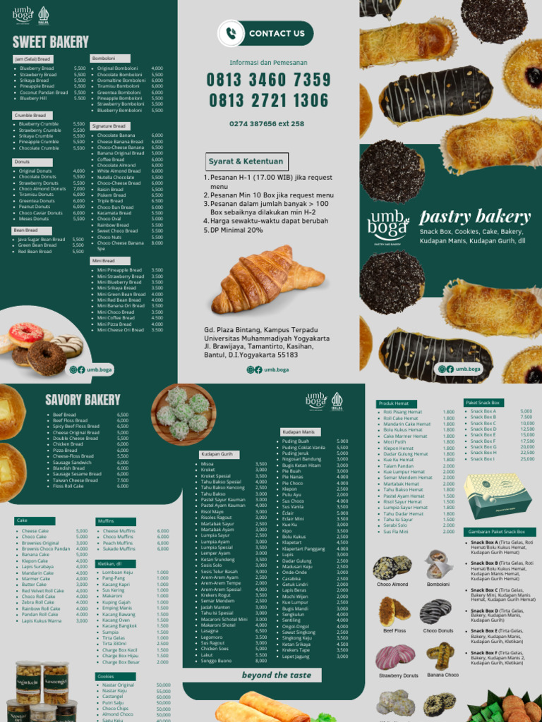 Brosur Snack Box Baru (Jan 2024) | PDF