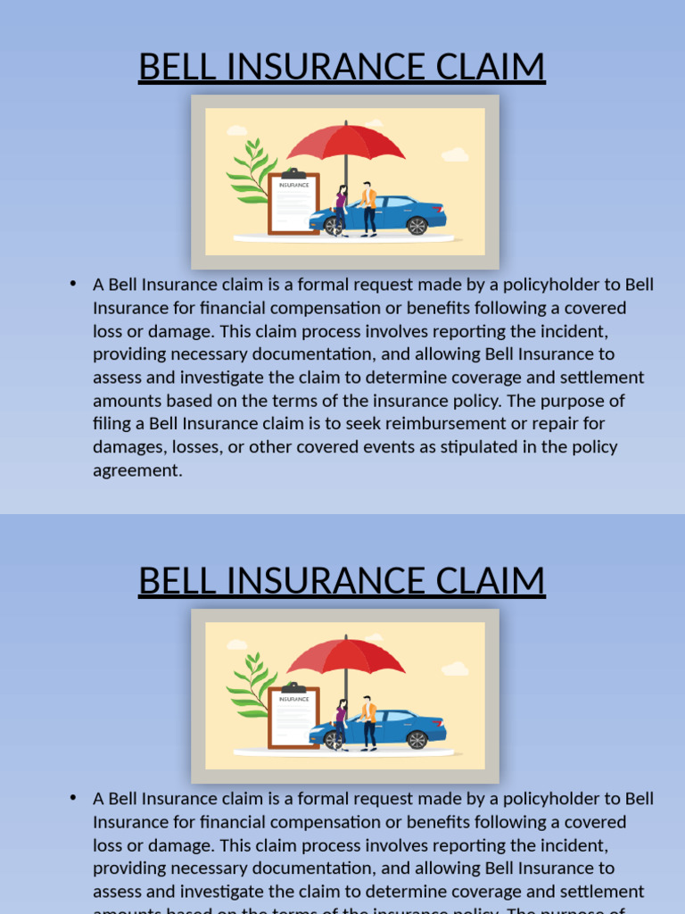 Bell Insurance Claim | PDF | Insurance | Business