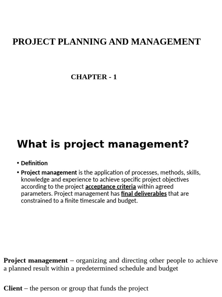 Greenhopeuniversity - Ktceditsp - Chapter 1 Project Management | PDF ...