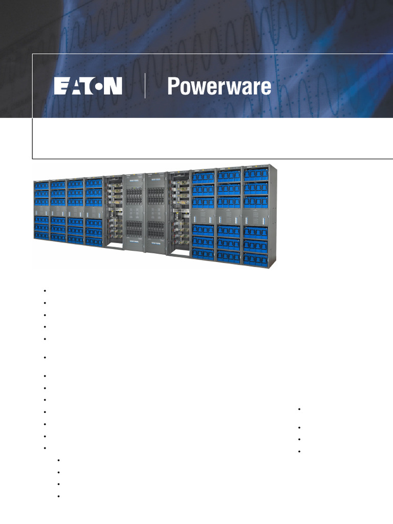 Powerware MaxiNetwork Power Solutions - Network WCAT - A | PDF