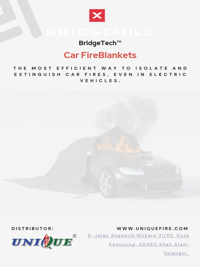 Car FireBlankets BridgeTech™ | PDF