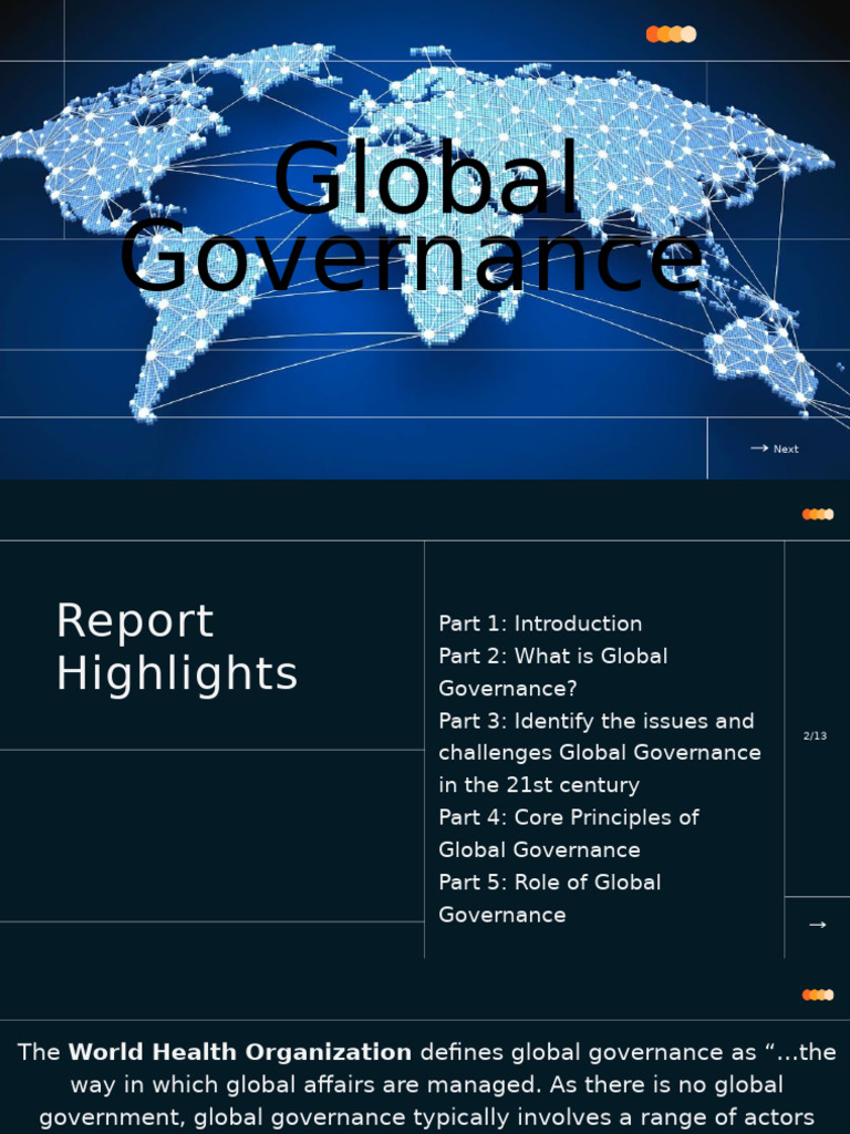 Global Governance Group 4 | PDF
