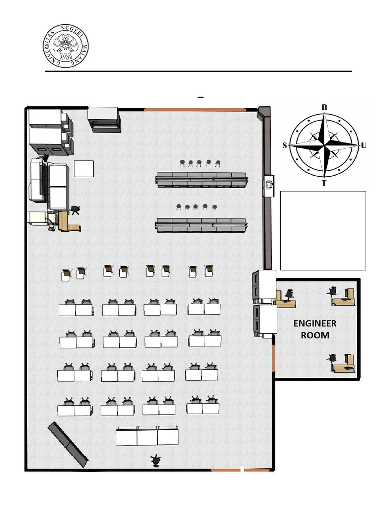 Denah Lab (MTR) GKB A19-102 | PDF