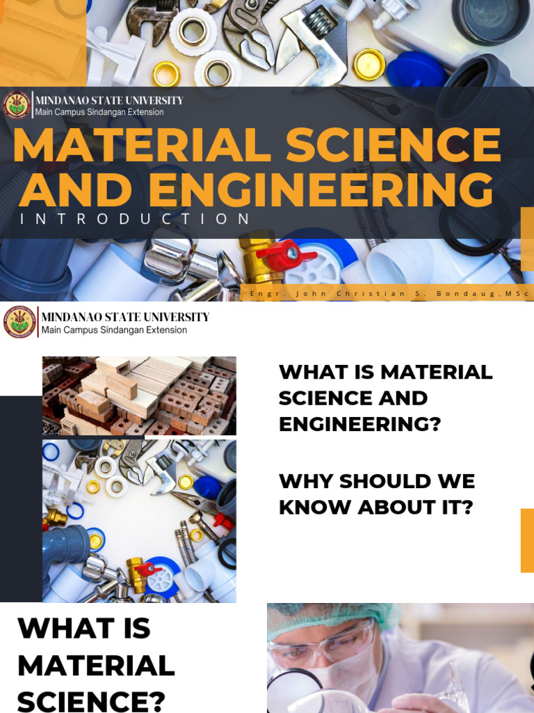 Introduction To Material Science | PDF