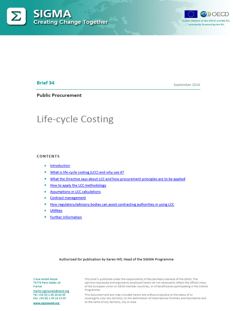 Public Procurement Policy Brief 34 200117 | PDF