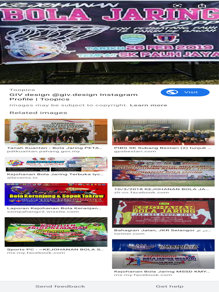 Banner Kejohanan Bola Jaring - Google Search | PDF