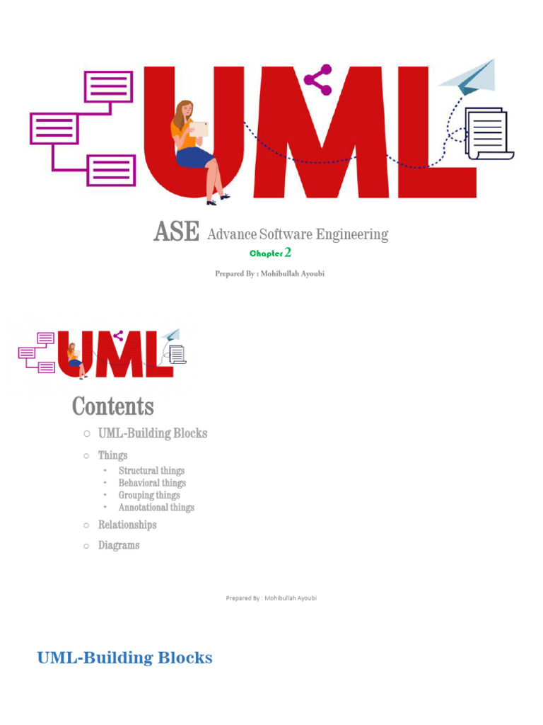 UML - Building Blocks - Lecture - 2 | PDF
