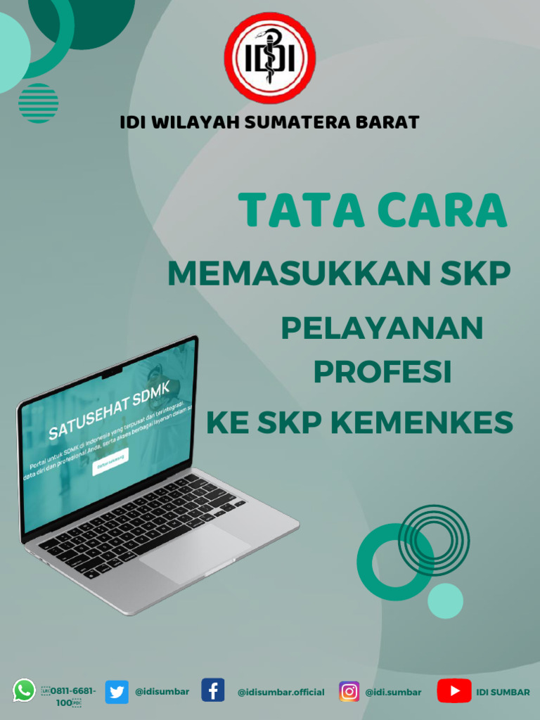 Tata Cara Memasukkan SKP Lama IDI Ke SKP Kemenkes | PDF
