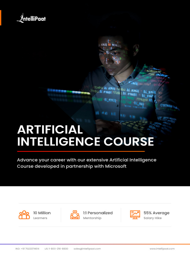 Artificial Intelligence Course Intellipaat | PDF | Machine Learning ...