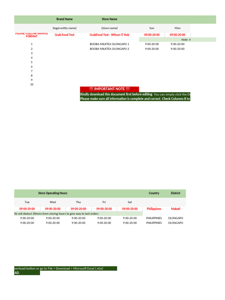 v2 GF - Merchant Data Form | PDF