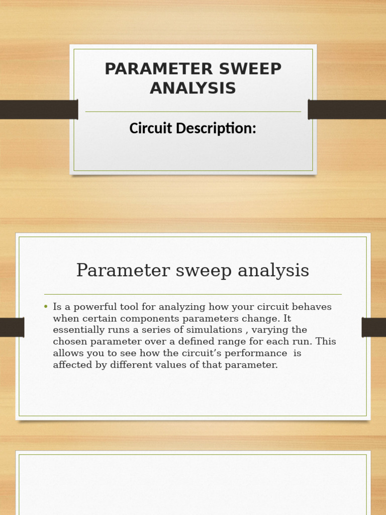 Parameter Sweep Pdf