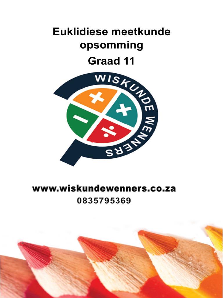 Euklidiese Meetkundige Opsoming Graad 11 Anc4f Qps1j8 | PDF