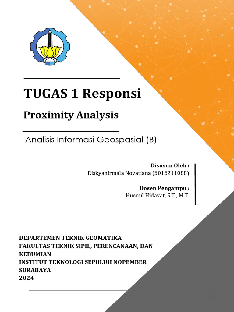 Riskyanirmala - Tugas 1 Proximity Analysis | PDF