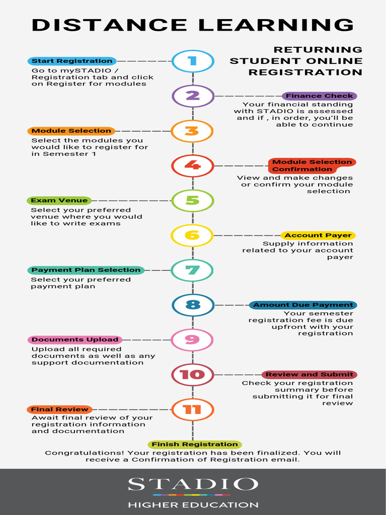 Stadio DL Online Registration Steps | PDF