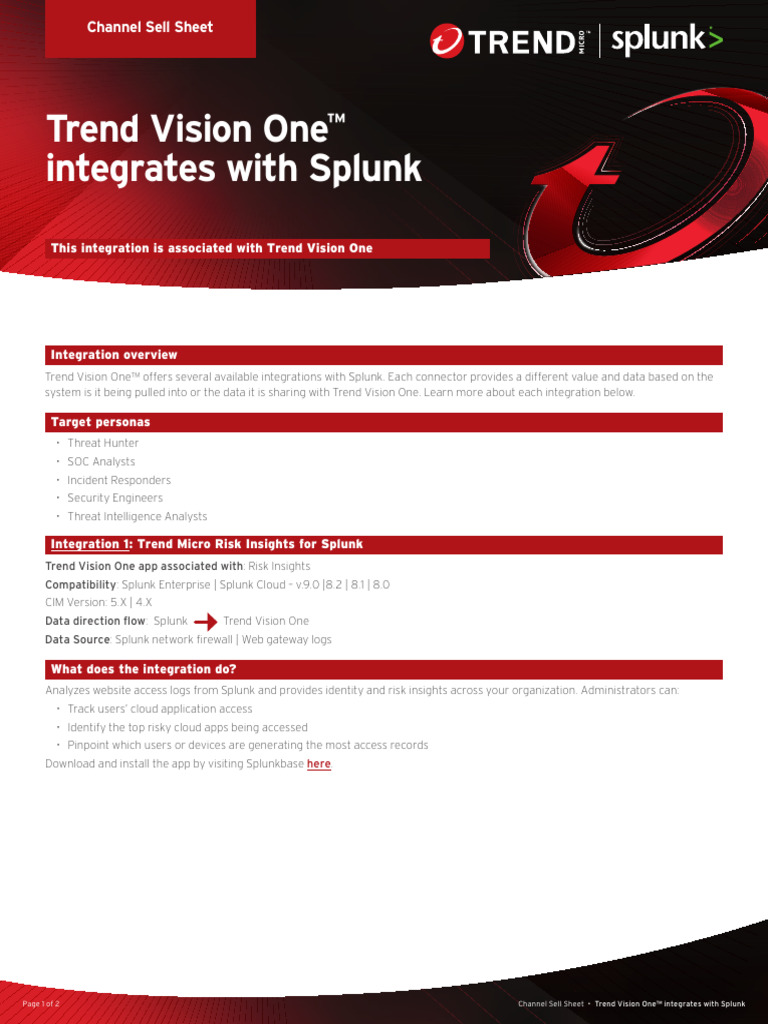 Splunk - Channel Sell Sheet | PDF