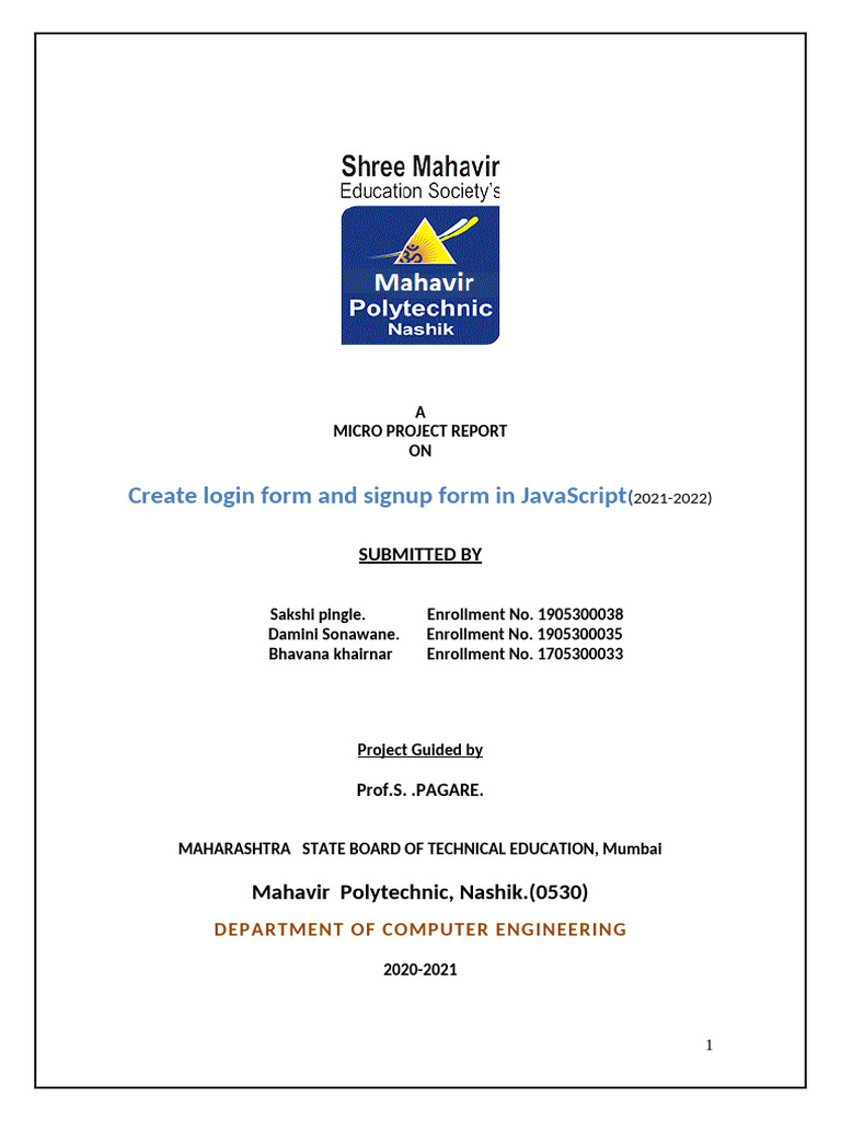 CSS Microproject | PDF