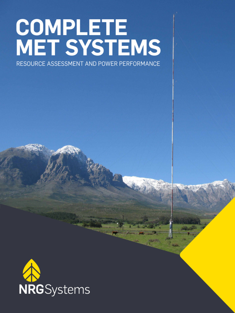 NRG Complete Met Systems Wind Brochure | PDF