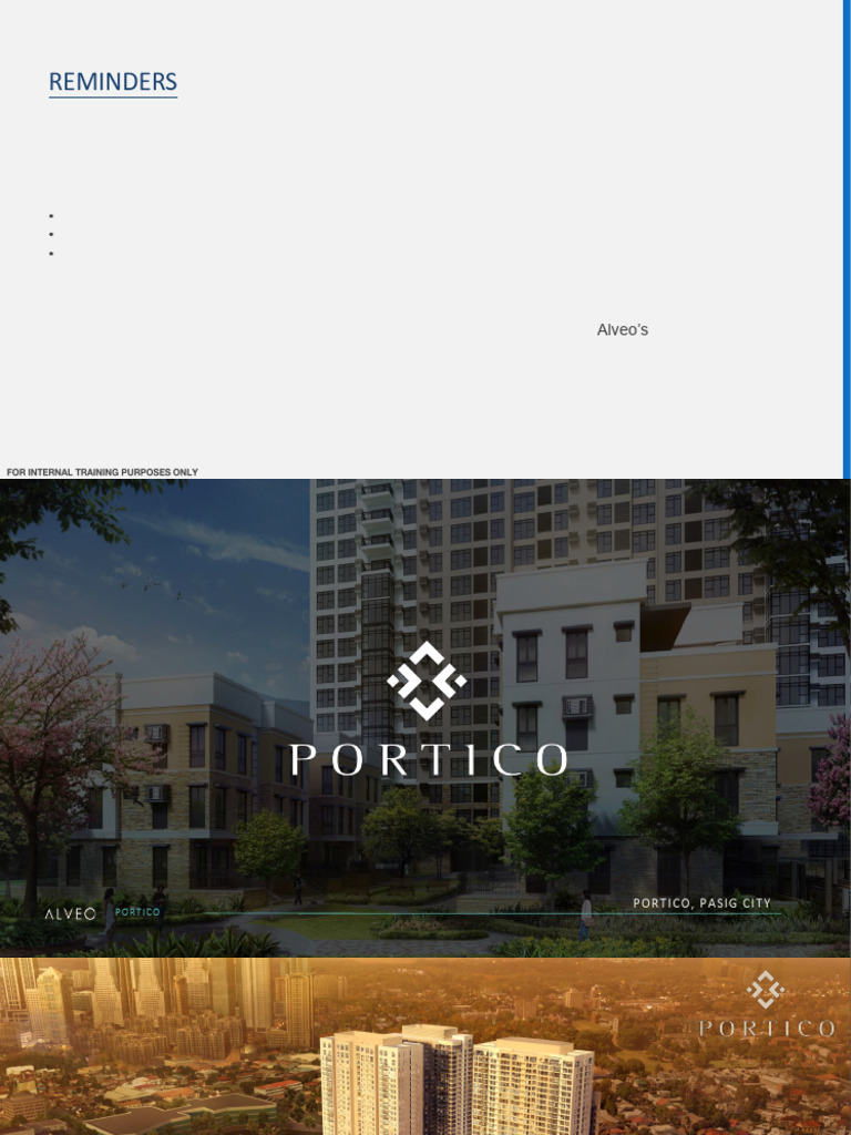 Alveo Microdeck - Portico | PDF