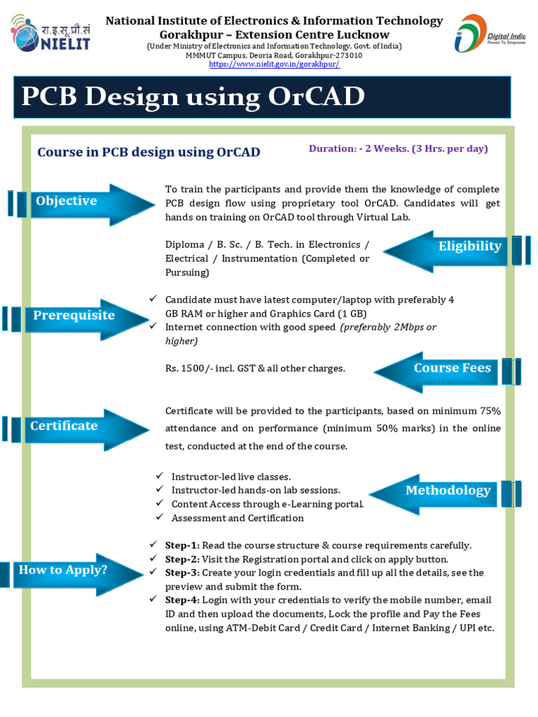 A03 PCB Design Using OrCAD 20240621 | PDF | Electronics | Electrical Engineering