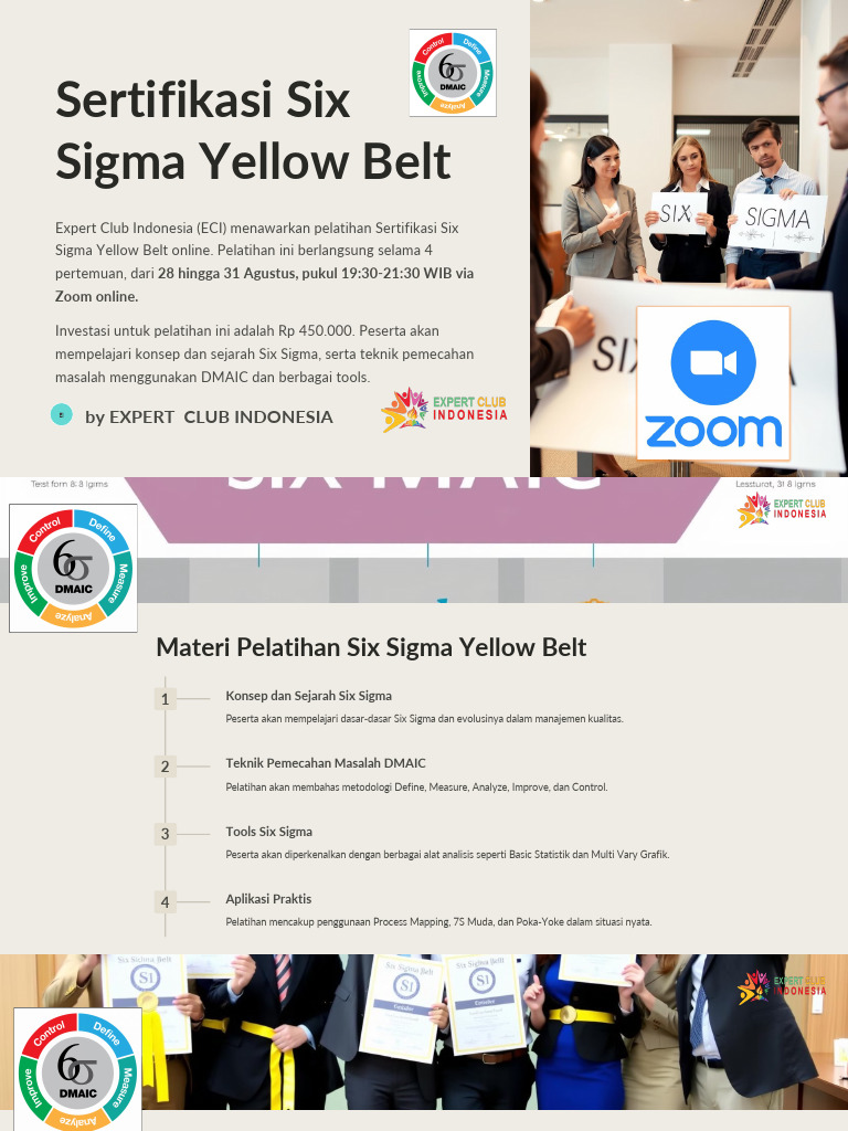 Promosi Sixsigma Yellow Belt Eci | PDF