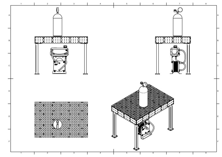 HHO Full Assembly Drawing v1 | PDF