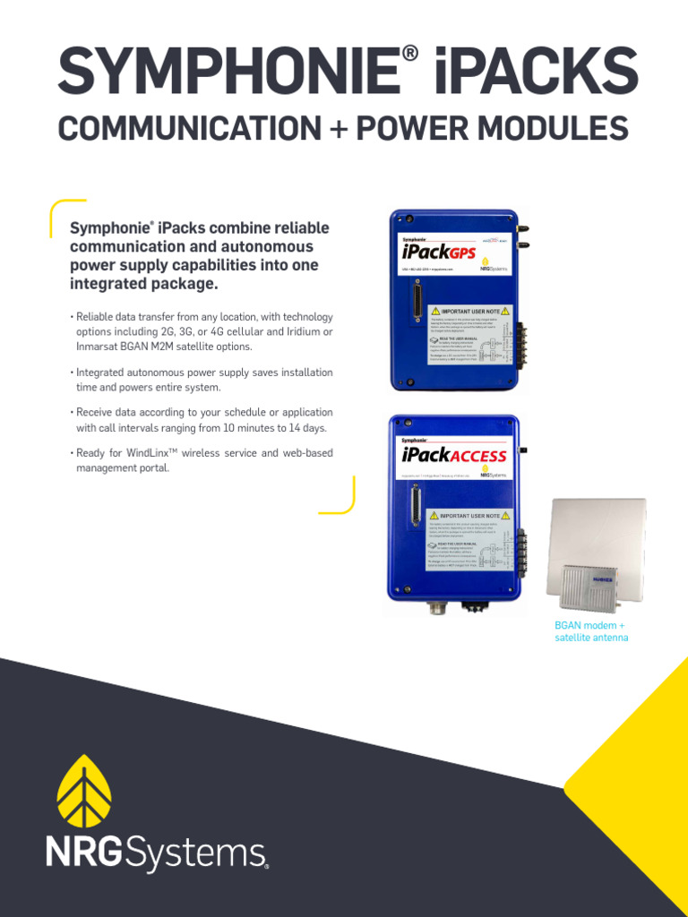 NRG iPacks-Product-Sheet WEB | PDF