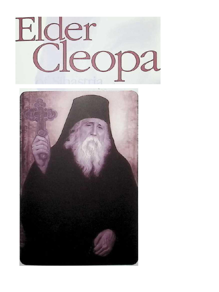 Elder Cleopa | PDF