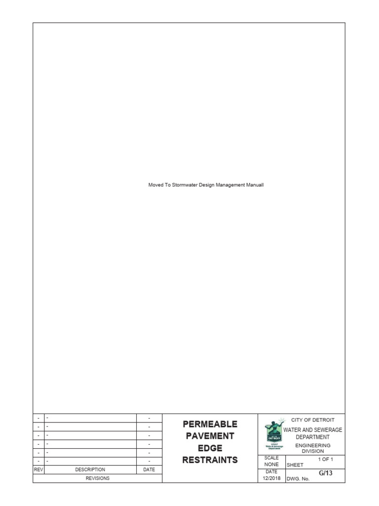 DWSD Standard Details Compilation Version MAY2023-80 | PDF