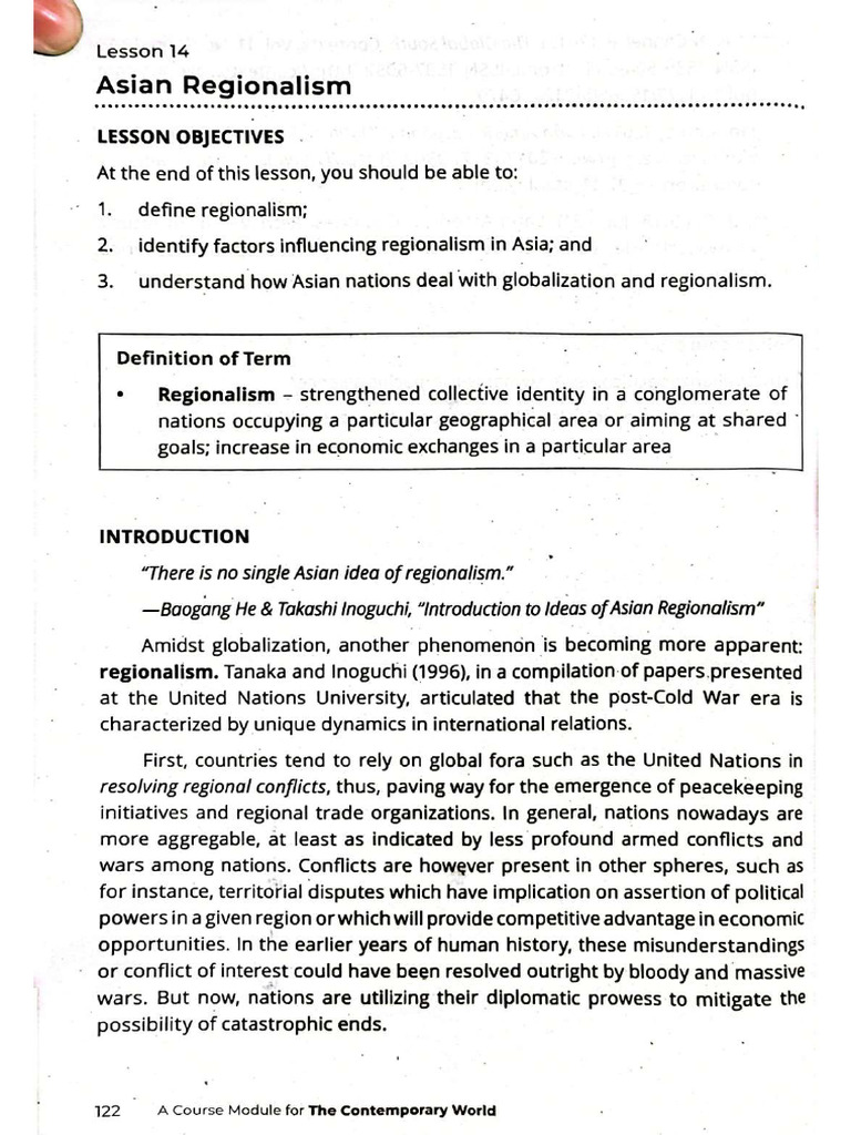 Asian Regionalism | PDF