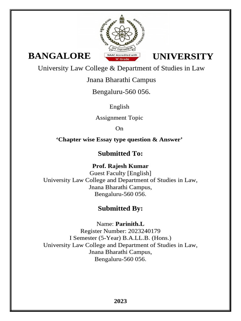 English Cover Page | PDF