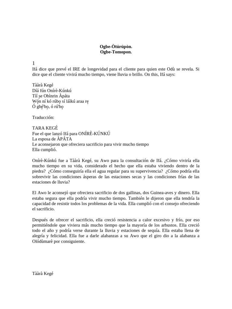12ogbe Oturupon | PDF