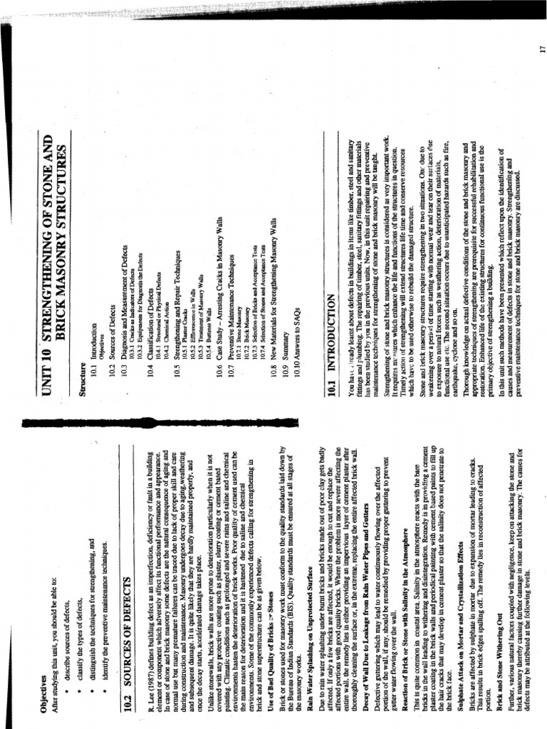 Chapter On Stone Masonry Repair | PDF