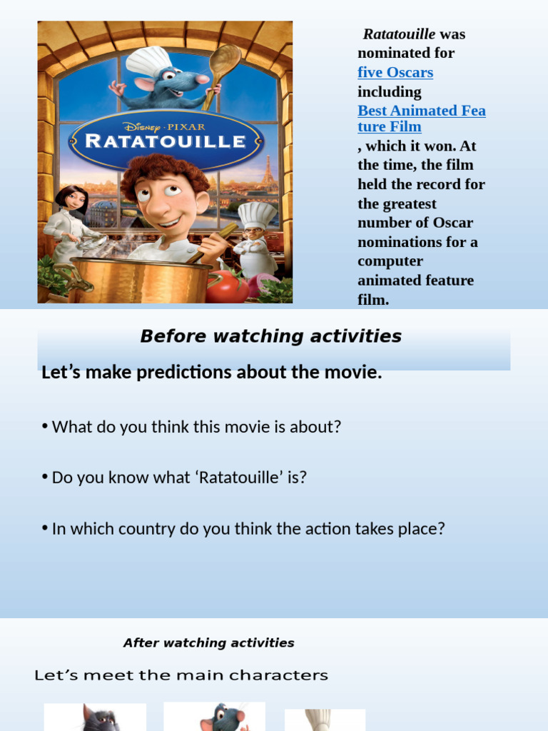 Ratatouille | PDF