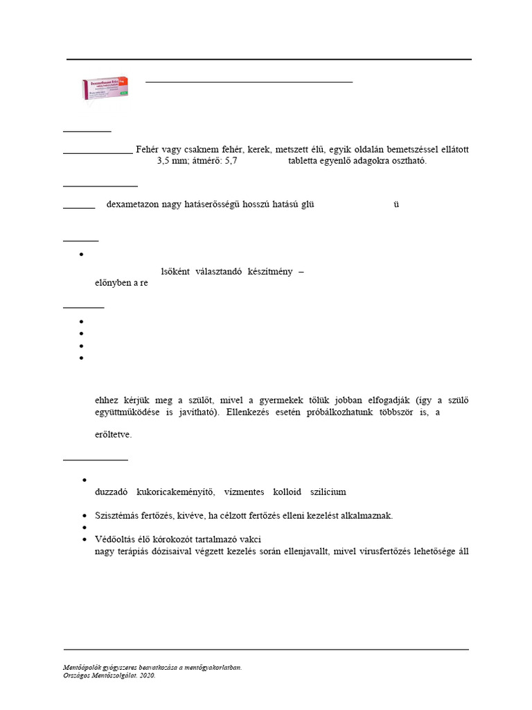 Dexametazon (Dexamethasone KRKA) | PDF