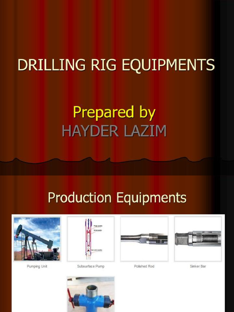 Drilling Rig Equipments | PDF