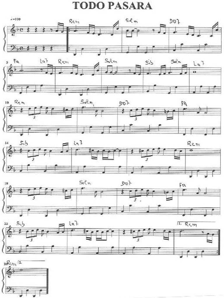Todo Pasara | PDF
