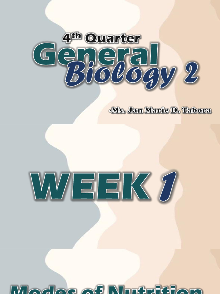 Genbio - 4thquarter Topics | PDF