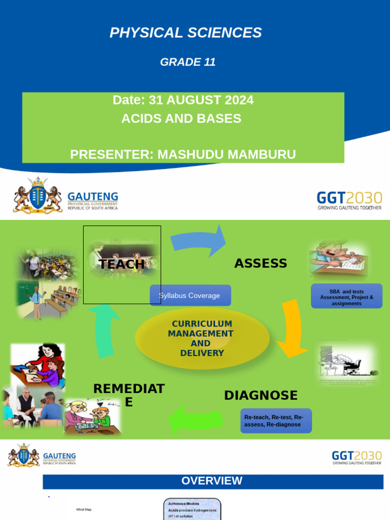 Grade 11 Acids and Bases | PDF