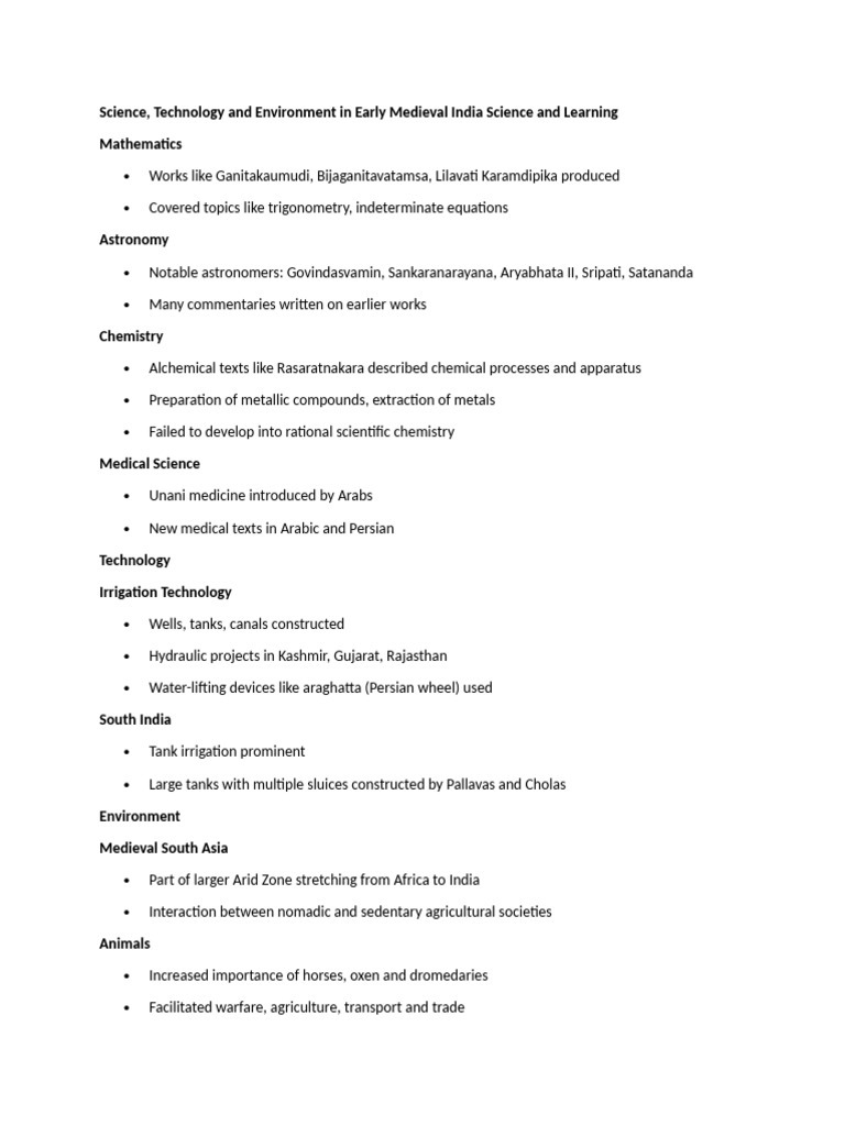 Unit - 17 - Science, Technology | PDF