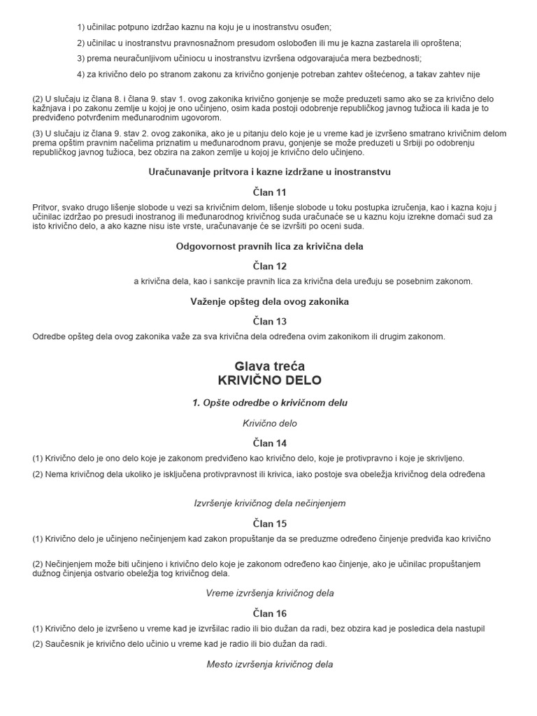 Pages From Krivicni-Zakonik-2019-3 | PDF