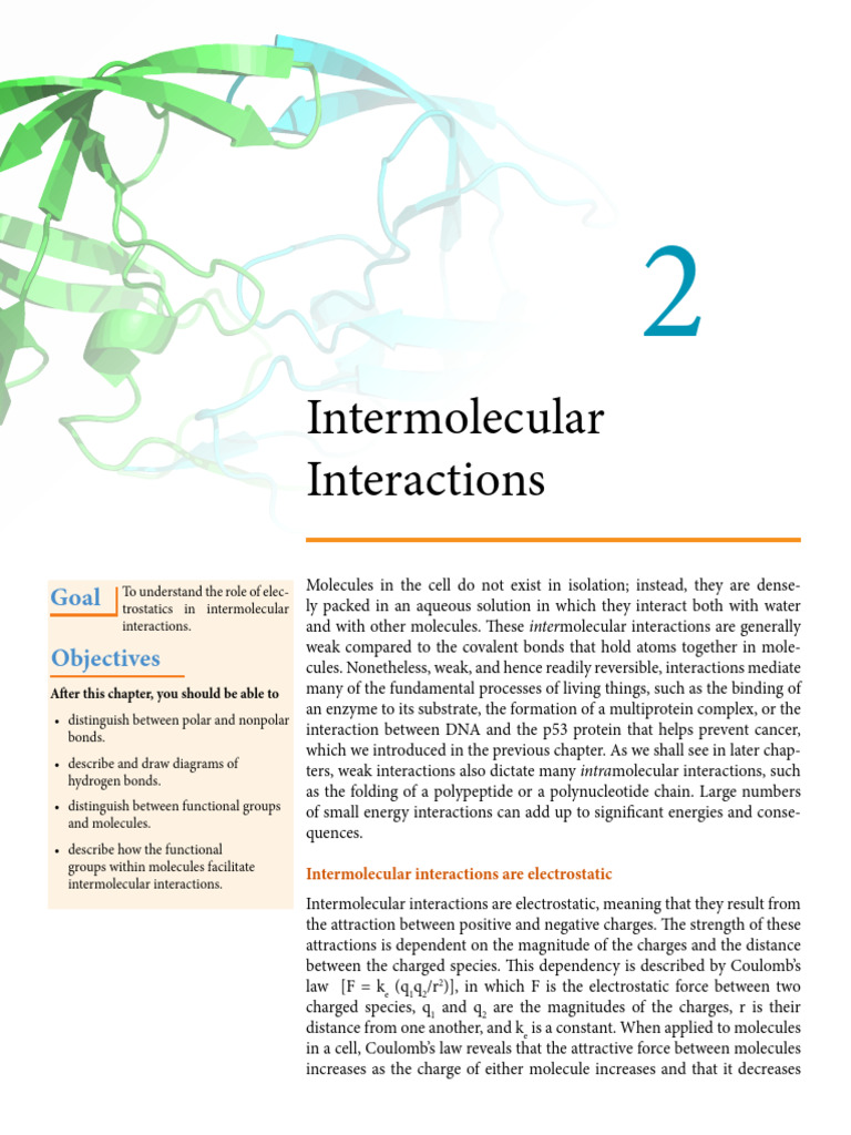 2 Intermolecular Interactions Pdf
