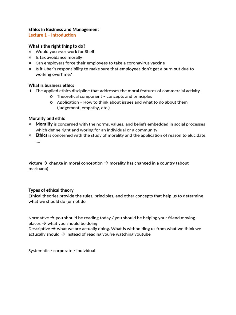 EBM - lecture 1 | PDF