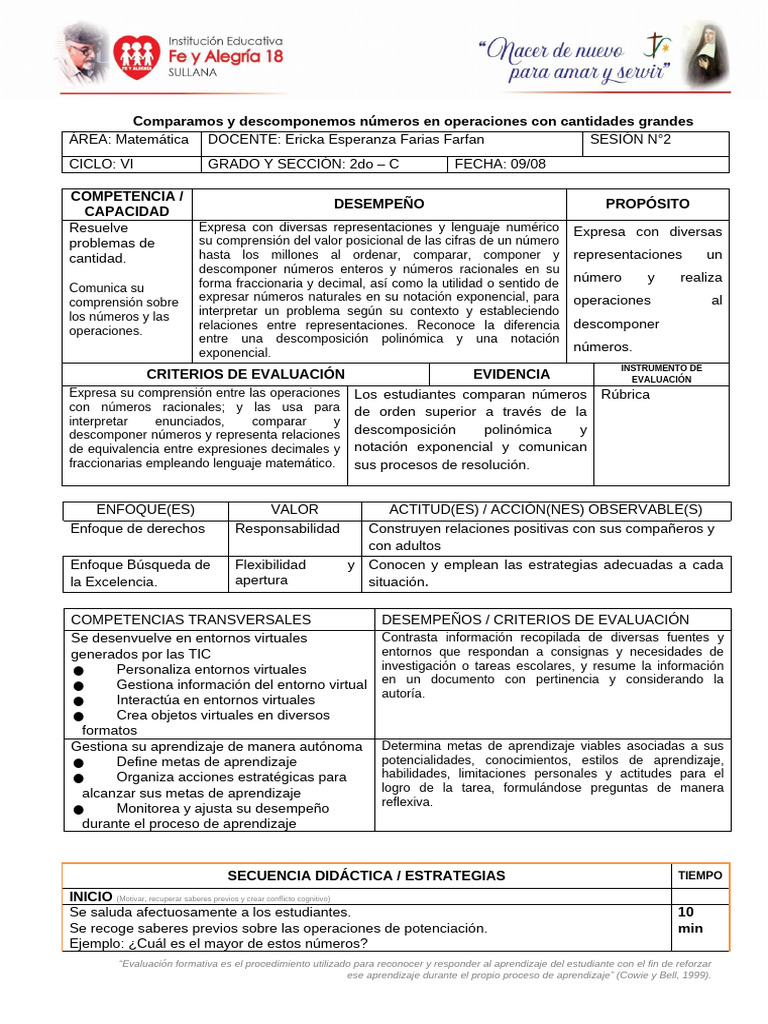 sesion 2 - 2do | PDF