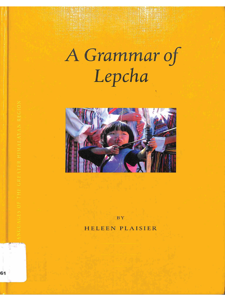 The Grammar of Lepcha | PDF