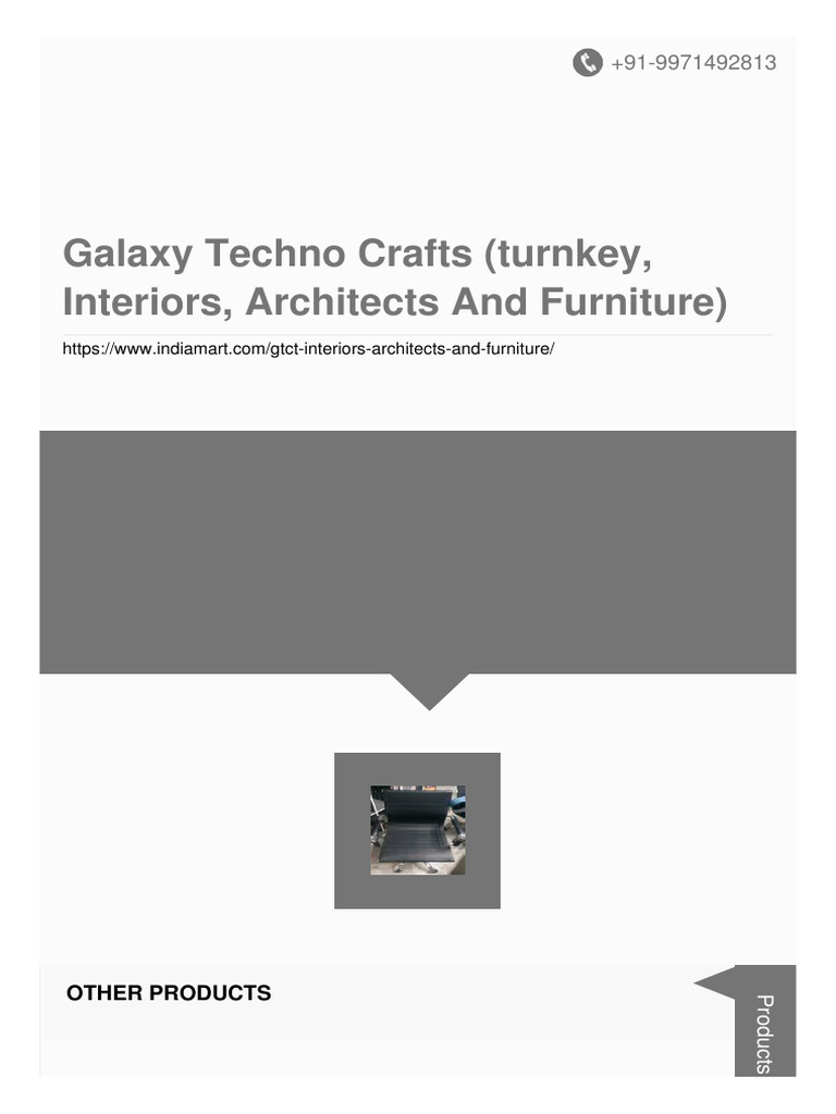 galaxy-techno-crafts-turnkey-interiors-architects-and-furniture | PDF