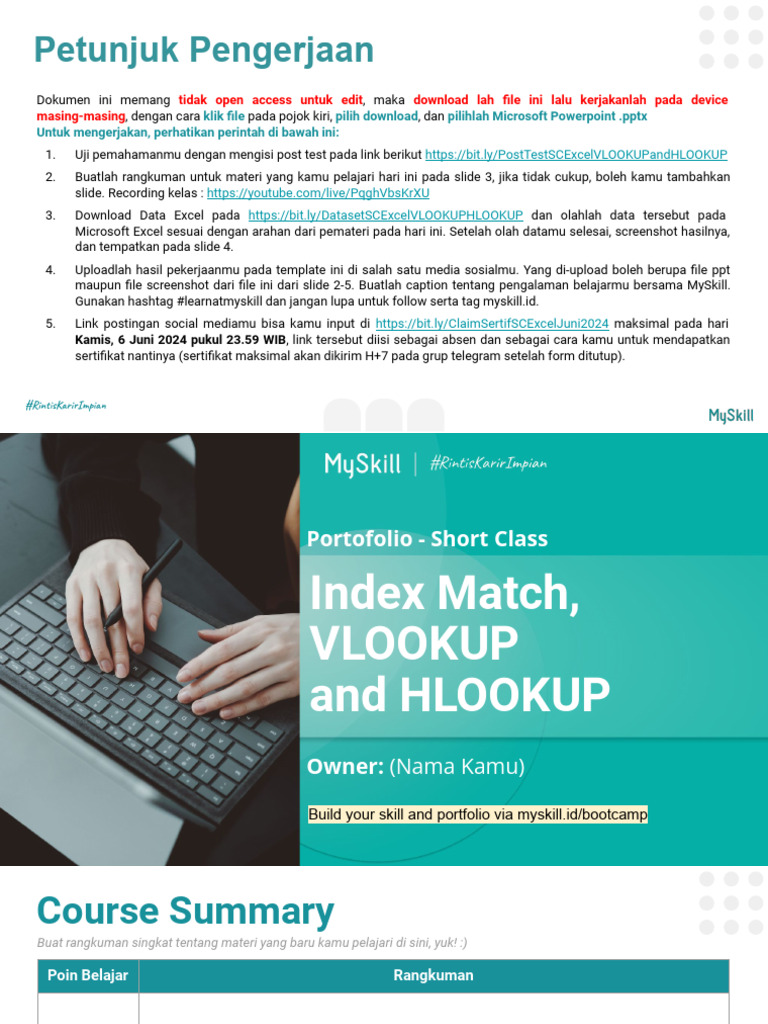 Mini Task Index Match, VLOOKUP and HLOOKUP | PDF