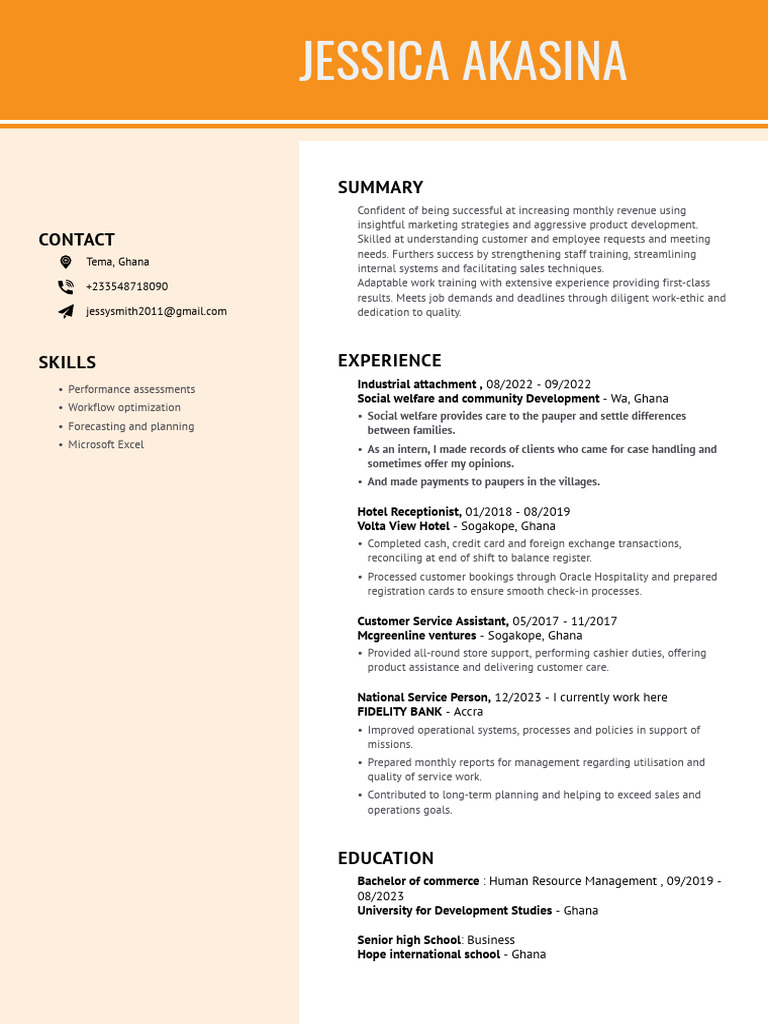 CV 1 Compressed | PDF