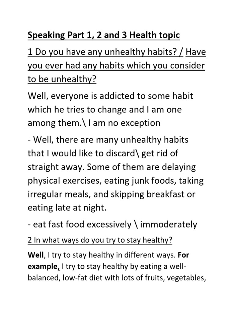 Speaking Health | PDF