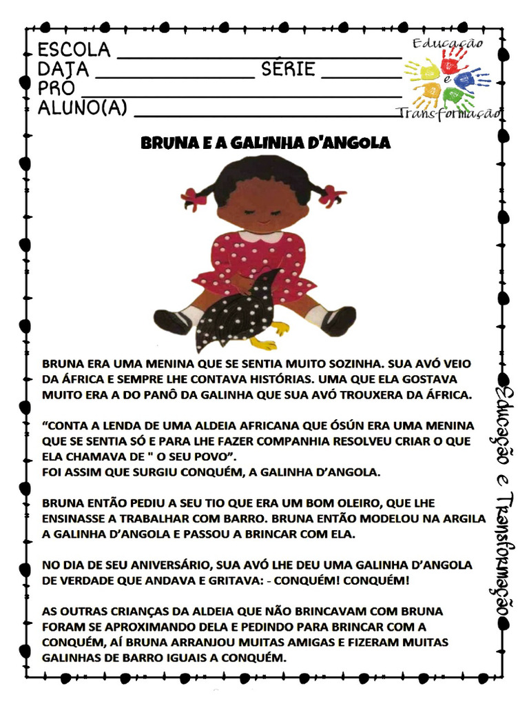 Bruna e A Galinha Dangola | PDF