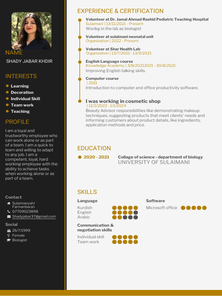 My CV | PDF